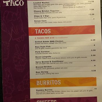 ZOMBIE TACO - Updated January 2026 - 319 Photos & 150 Reviews - 100 ...