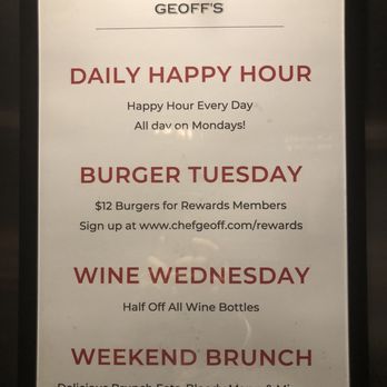 CHEF GEOFF’S - Updated June 2024 - 337 Photos & 493 Reviews - 3201 New ...