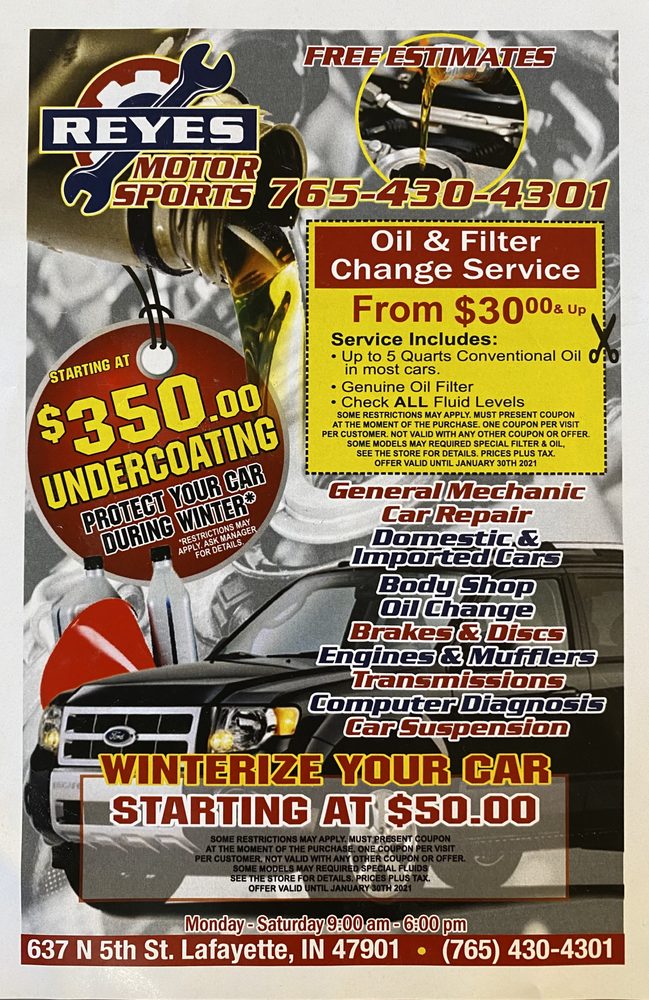 REYES MOTOR SPORTS - Updated January 2025 - 24 Photos - 637 N 5th St ...