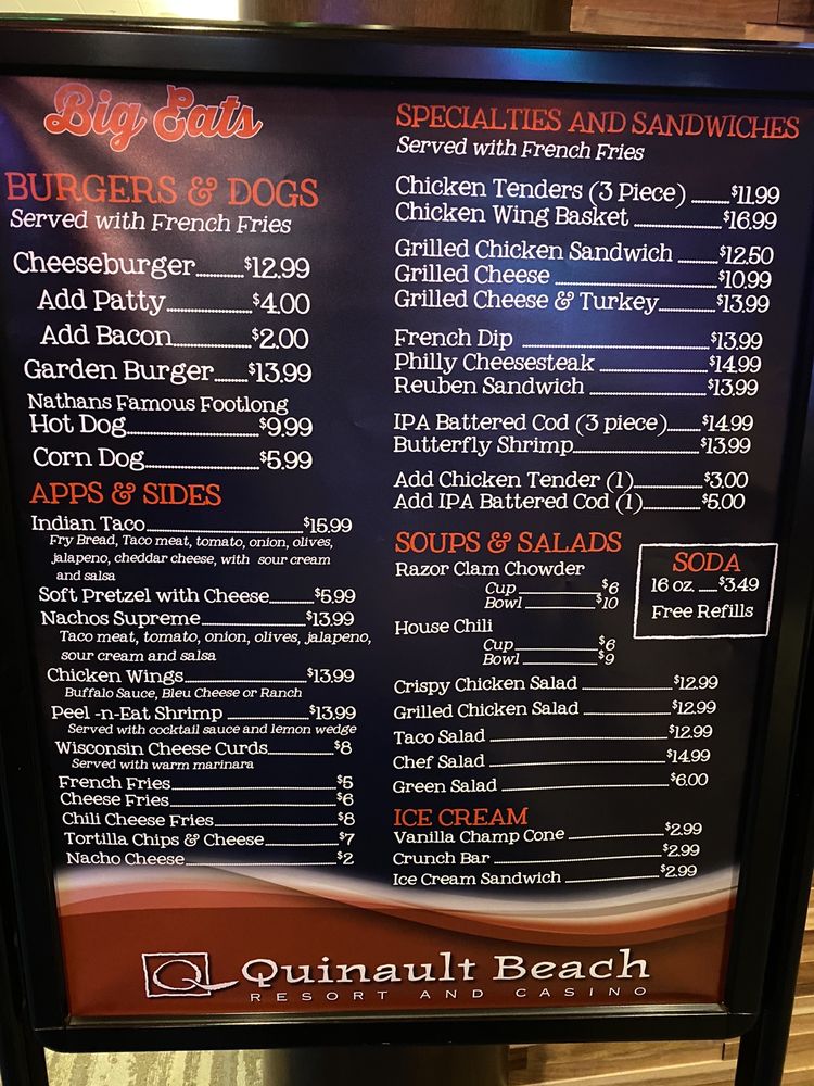 BIG EATS QUINAULT - 78 WA-115, Ocean Shores, WA - Yelp