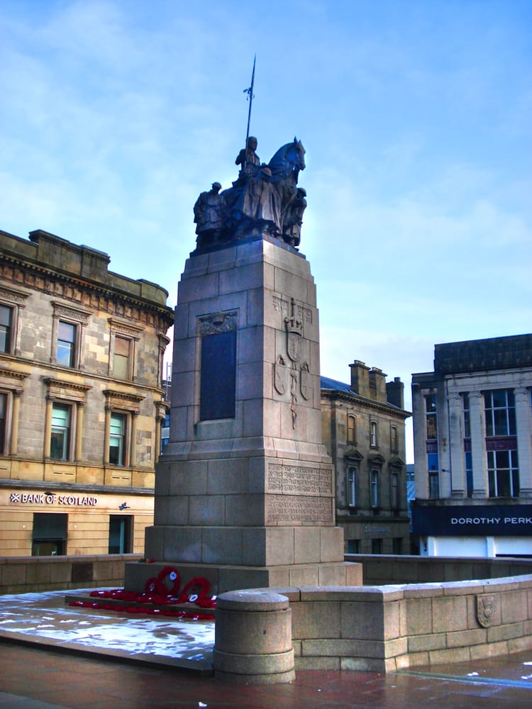 WAR MEMORIAL - Updated June 2025 - Gilmour Street, Paisley ...