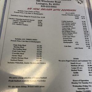 CHARLIE’S SEAFOOD & CARRY-OUT RESTAURANT - 44 Photos & 52 Reviews ...