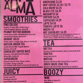 CAFE ALMA - Updated December 2025 - 114 Photos & 66 Reviews - 888 Innes ...