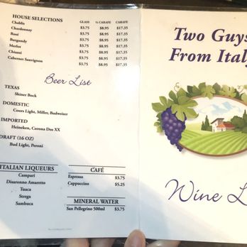 TWO GUYS FROM ITALY - Updated September 2025 - 482 Photos & 630 Reviews ...