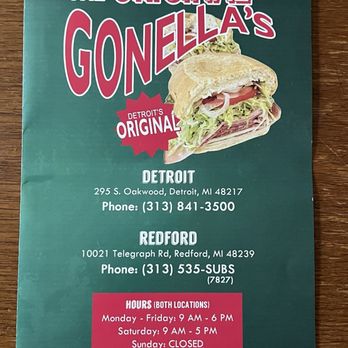 ORIGINAL GONELLA’S - Updated June 2025 - 151 Photos & 124 Reviews - 295 ...