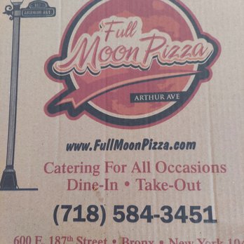 FULL MOON PIZZERIA - 248 Photos & 349 Reviews - 600 E 187th St, Bronx ...