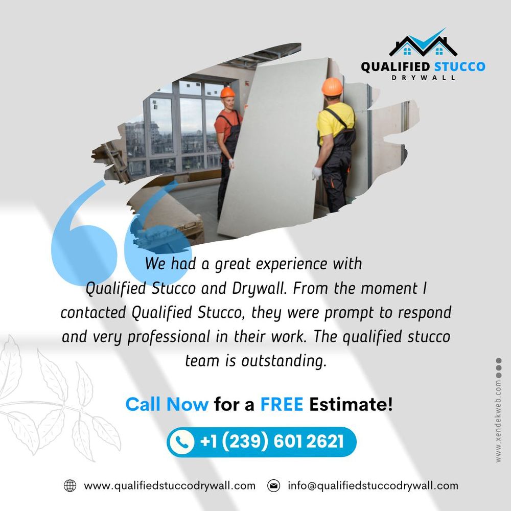 QUALIFIED STUCCO - Request a Quote - Naples, Florida - Stucco Services ...