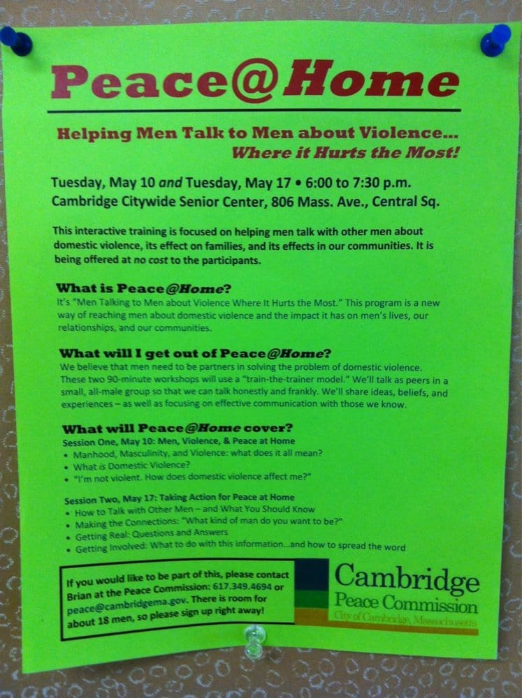 CAMBRIDGE PEACE COMMISSION - 51 Inman St, Cambridge, MA - Yelp