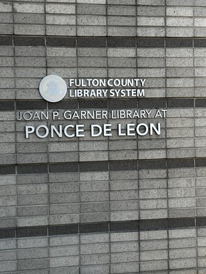 ATLANTA-FULTON PUBLIC LIBRARY - PONCE DE LEON BRANCH - Updated December ...