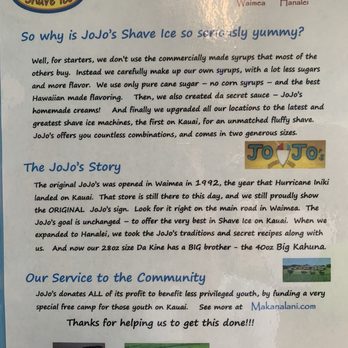 JOJO’S SHAVE ICE - Updated July 2025 - 763 Photos & 829 Reviews - 9734 ...