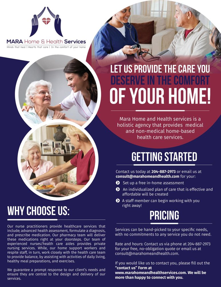 MARA HOME AND HEALTH SERVICES - Updated May 2026 - 108 Falcon Creek Bay ...
