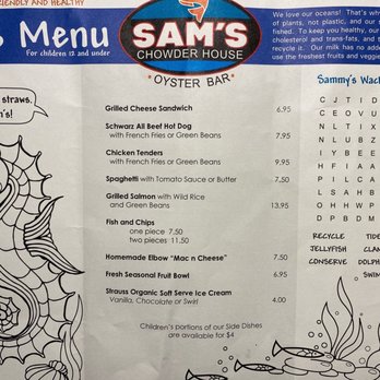 Sam’s Chowder House - Updated COVID-19 Hours & Services - 6398 Photos ...