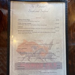 THE RANCHERS STEAK & SEAFOOD RESTAURANT - Updated November 2025 - 93 ...