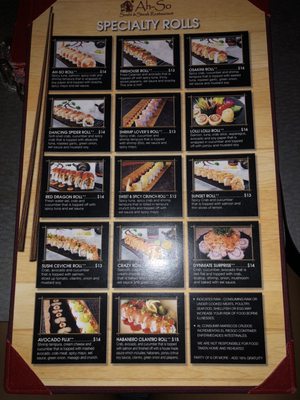 AH-SO SUSHI & STEAK - 122 Photos & 185 Reviews - 1325 S Yuma Palms Pkwy ...