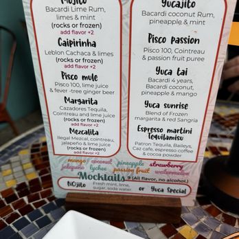 YUCA BAR - Updated October 2025 - 1893 Photos & 2197 Reviews - 111 ...