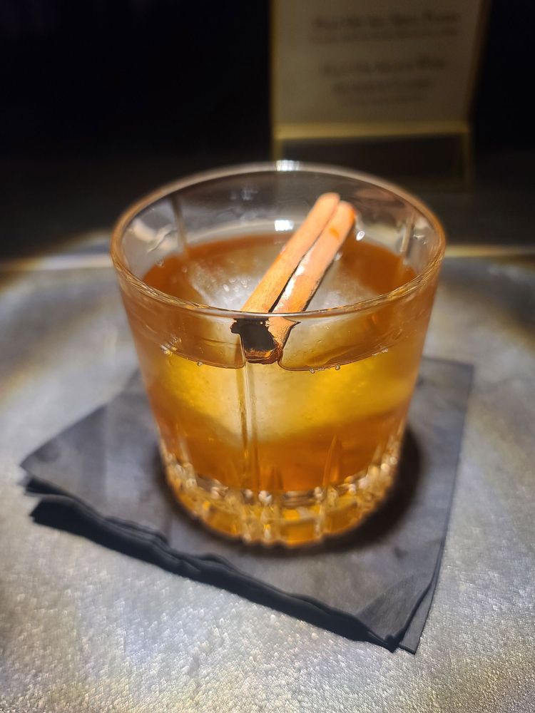 Judge, Jury, Executioner Bourbon, Benedictine, cinnamon clove syrup ...