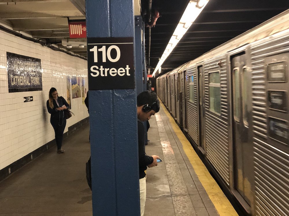 MTA - 110 STREET CATHEDRAL PARKWAY SUBWAY STATION - B/C - 12 Photos ...