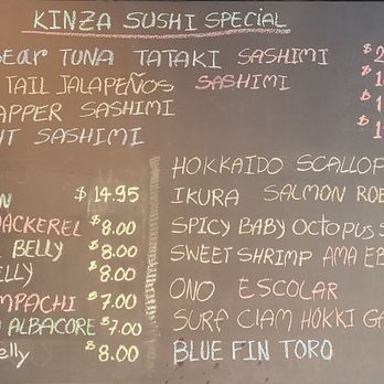 KINZA SUSHI JAPANESE RESTAURANT - Updated August 2024 - 612 Photos ...