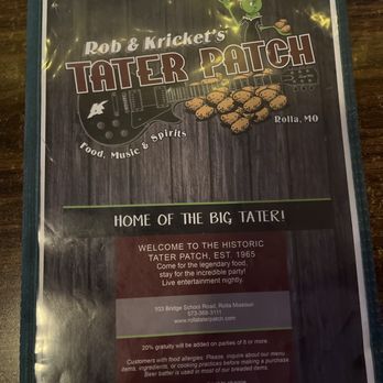 TATER PATCH - Updated April 2025 - 224 Photos & 323 Reviews - 103 ...