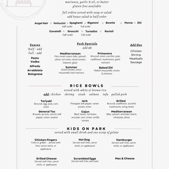 THE CAFFE ON PARK - Updated December 2025 - 19 Photos & 29 Reviews - 19 ...