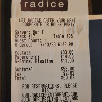 RADICE - Updated November 2025 - 108 Photos & 146 Reviews - 722 W ...