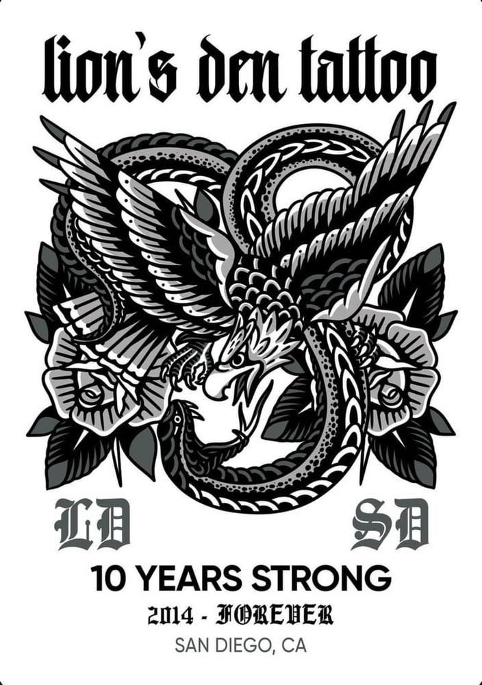 LIONS DEN TATTOO STUDIO - Updated August 2024 - 797 Photos & 185 Reviews - 4285 Taylor St, San ...