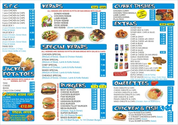 CHEADLE KEBAB & PIZZA HOUSE - Updated November 2024 - 44 Chapel Street ...