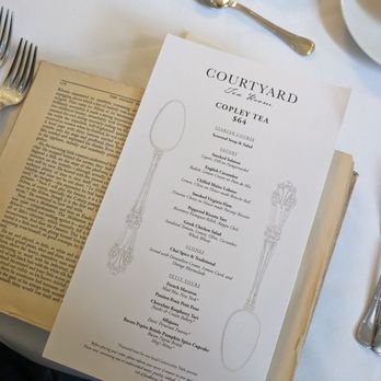 COURTYARD TEA ROOM - 684 Photos & 219 Reviews - 700 Boylston St, Boston ...