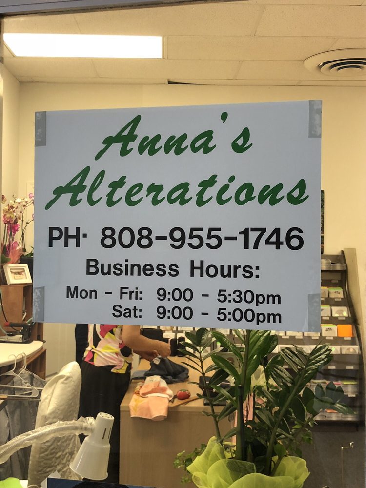 ANNA’S ALTERATIONS - Updated May 2025 - 13 Reviews - 1481 S King St ...