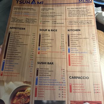 TSUNAMI SUSHI - Updated May 2025 - 466 Photos & 143 Reviews - 2281 N ...