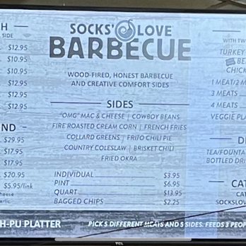 SOCKS LOVE BARBECUE - Updated 05/2025 - 202 Photos & 300 Reviews - 1050 ...