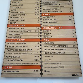 NOOK COFFEE BAR - Updated November 2024 - 633 Photos & 368 Reviews ...