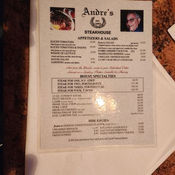 ANDRE’S STEAKHOUSE - Updated September 2025 - 82 Photos & 151 Reviews ...