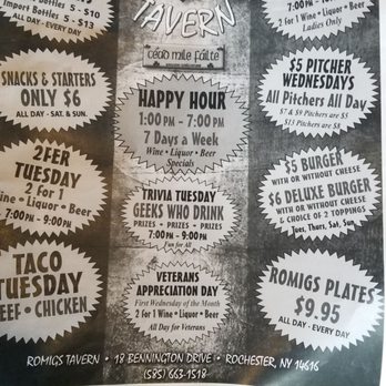 ROMIG’S TAVERN - Updated February 2025 - 69 Photos & 70 Reviews - 18 ...