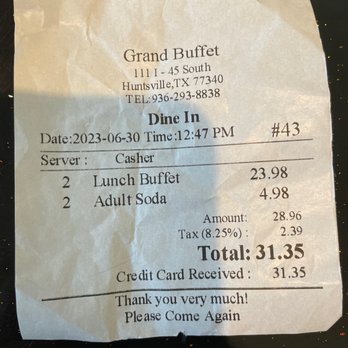 GRAND BUFFET - Updated January 2026 - 79 Photos & 88 Reviews - 111 ...