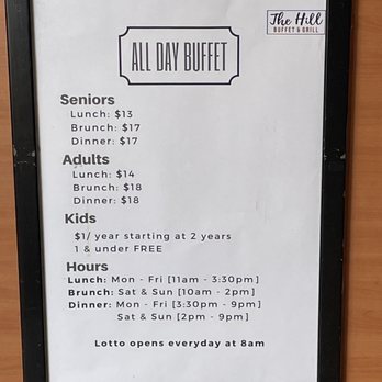 THE HILL BUFFET AND GRILL - Updated April 2025 - 36 Photos & 64 Reviews ...