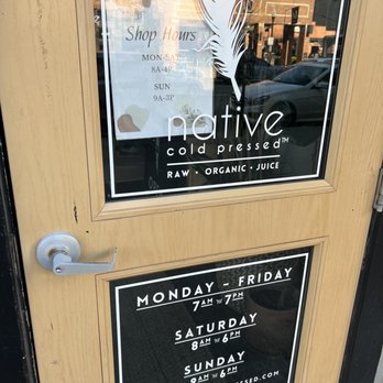 NATIVE COLD PRESSED - Updated September 2025 - 128 Photos & 88 Reviews ...