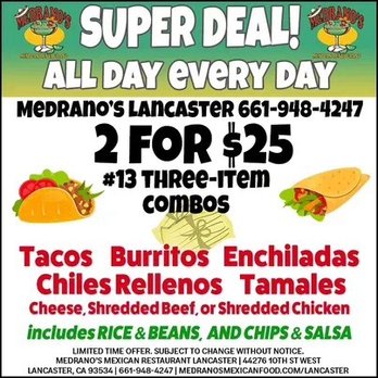 MEDRANO’S MEXICAN RESTAURANT - Updated December 2025 - 111 Photos & 234 ...