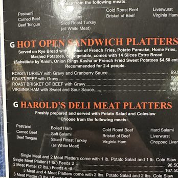 HAROLD’S NEW YORK DELI - Updated May 2024 - 1933 Photos & 1263 Reviews ...