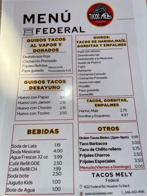 TACOS MELY - Updated August 2025 - 13 Photos & 11 Reviews - 1622 ...