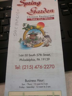SPRING GARDEN CHINESE RESTAURANT - Updated January 2026 - 144 S 57th St ...
