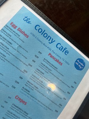 THE COLONY CAFE - Updated October 2025 - 41 Photos & 57 Reviews - 4181 ...