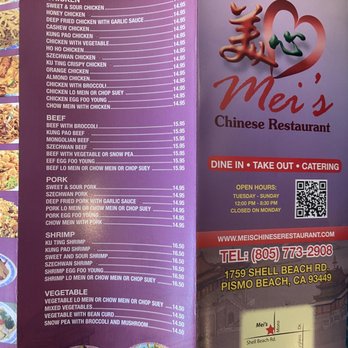 MEI’S CHINESE RESTAURANT - Updated June 2024 - 108 Photos & 314 Reviews ...