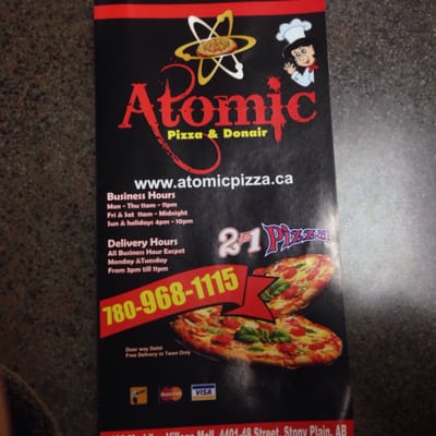 ATOMIC PIZZA & DONAIR - Updated December 2025 - 15 Photos & 14 Reviews ...