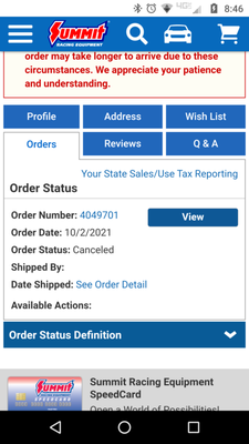 SUMMIT RACING EQUIPMENT - Updated July 2025 - 63 Photos & 228 Reviews ...