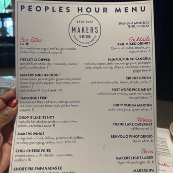 MAKERS UNION - Updated October 2025 - 704 Photos & 445 Reviews - 1812 ...