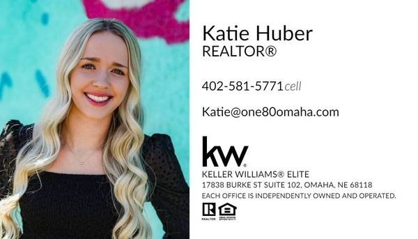 Real Estate Agents - KATIE HUBER - KW ELITE - 17383 Burke St, Omaha ...