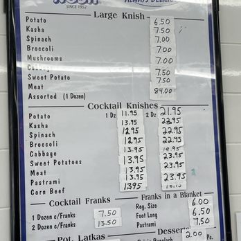 KNISH NOSH - Updated April 2025 - 123 Photos & 129 Reviews - 98-104 ...