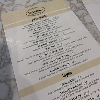 LA CREMA - Updated March 2025 - 819 Photos & 733 Reviews - 38 Main St ...