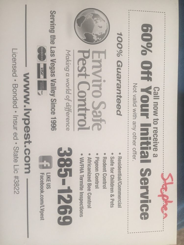 ENVIRO SAFE PEST CONTROL - Updated October 2025 - 44 Reviews - 5010 S ...